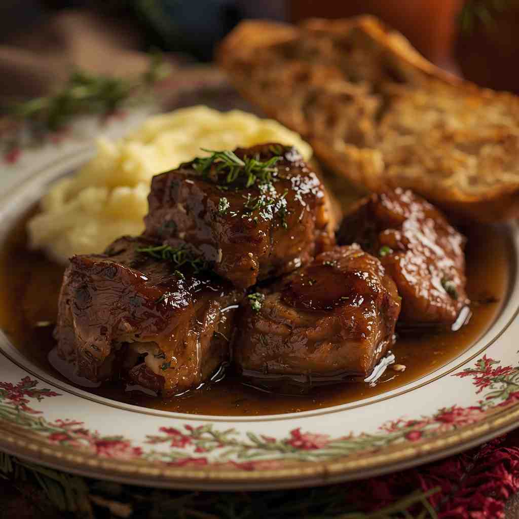Apple Cider Braised Short Ribs - Cooking Kart