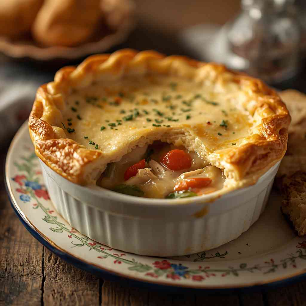 Classic Chicken Pot Pie with Flaky Crust - Cooking Kart
