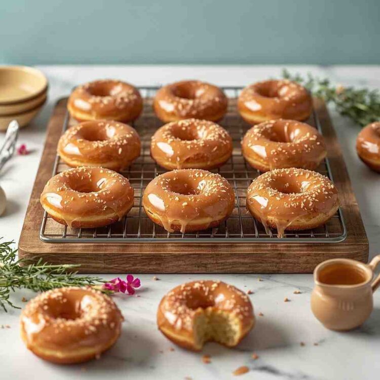 Buttermilk Donuts with Glaze - Cooking Kart