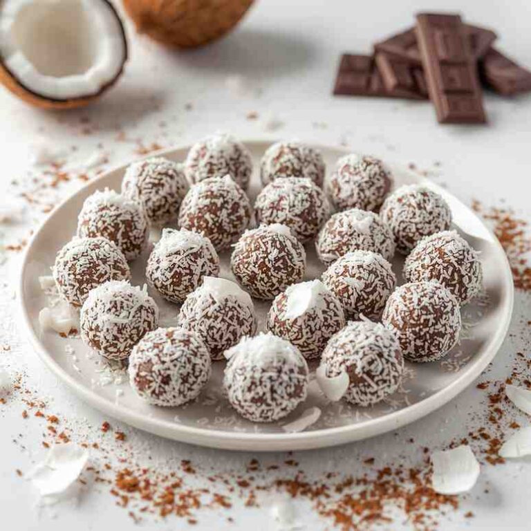 Chocolate Coconut Balls - Cooking Kart